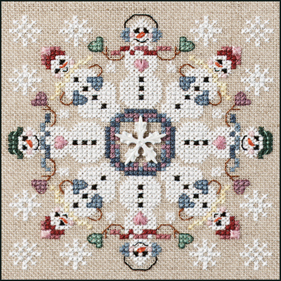 Just Nan - JN103 Snow Business • Winter Counted Thread Cross Stitch ...