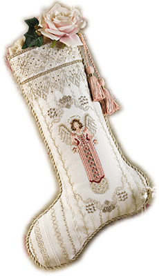 Just Nan - JN108 Angel Stocking• Counted Thread Cross Stitch Needlework ...